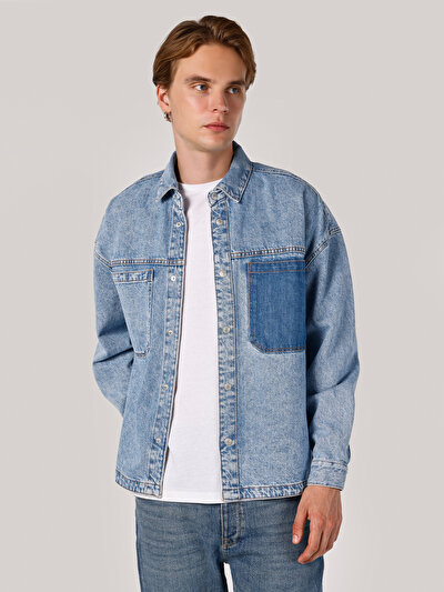 146 Blazer En Jean Wolf Coupe Régulière Pour Homme Cl1063605 - 2 ...